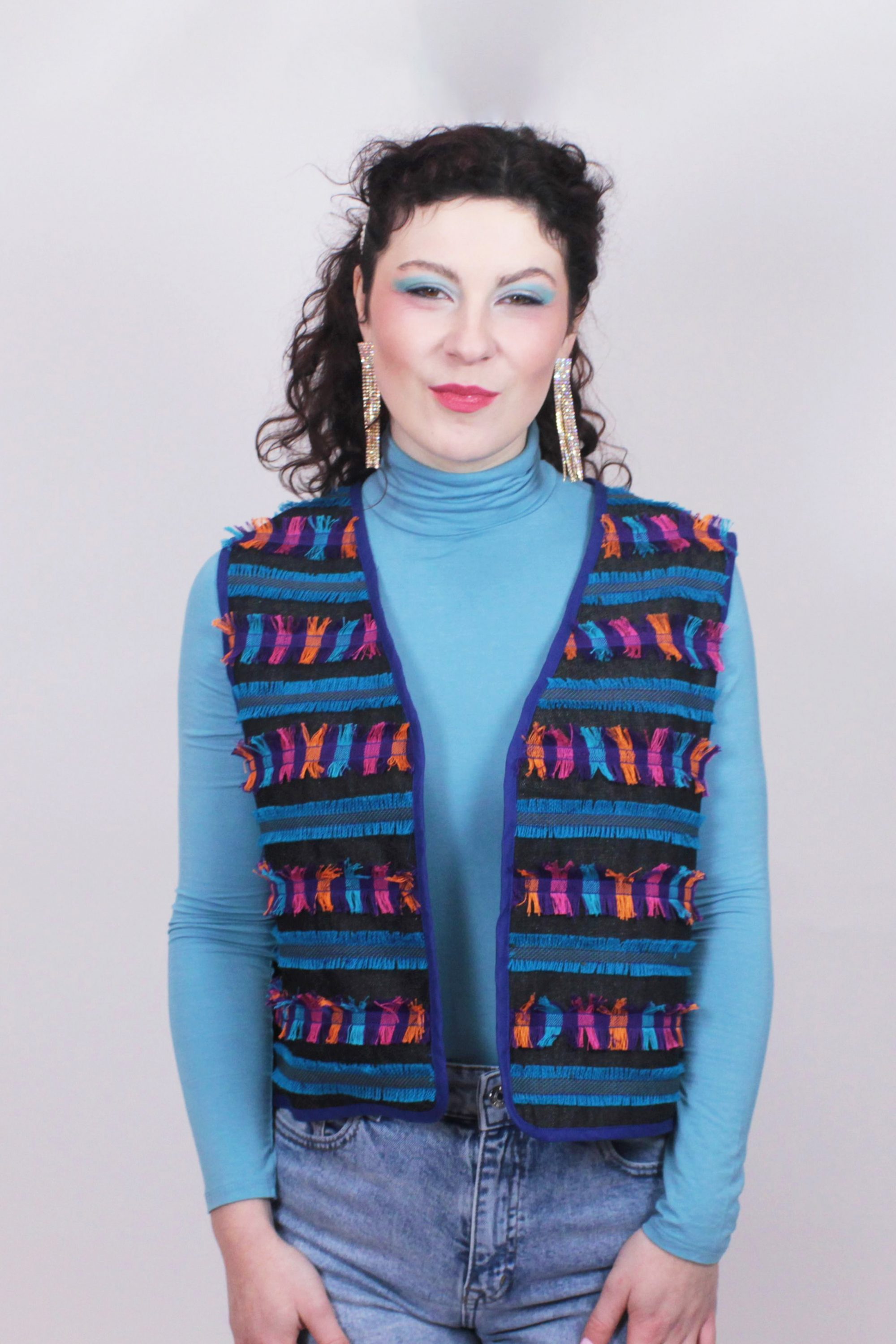 'Crazy for you' Fringed Waistcoat - Ashley Jess Knight