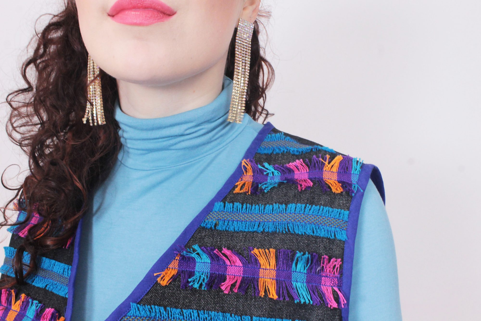 'Crazy for you' Fringed Waistcoat - Ashley Jess Knight